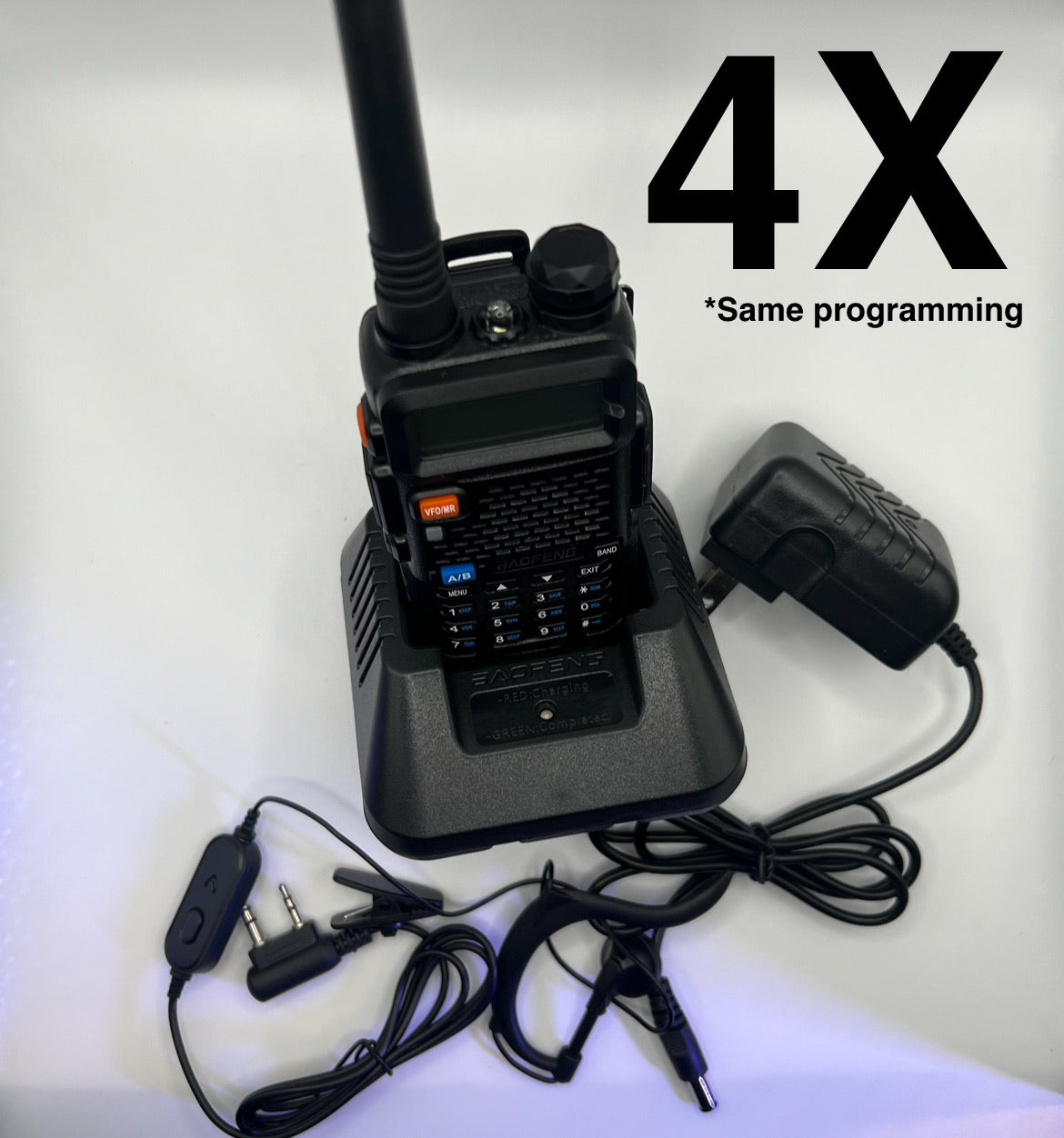 4 Pack - Custom pre-programed Emergency HAM Radios – Ready Radio